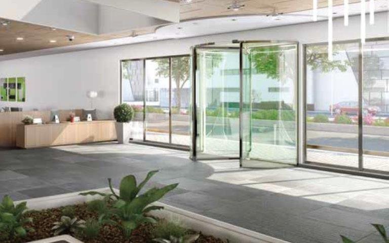Automatic Revolving Glass Doors Manufacture | Energy Efficient & German ...